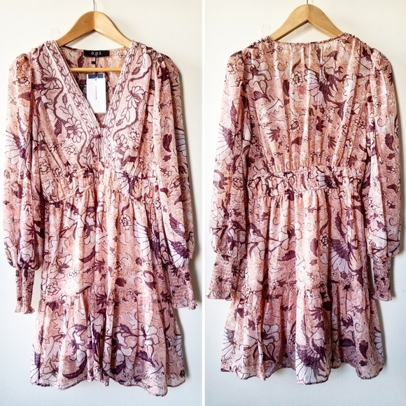 o.p.t | Dresses | Opt Bogo Floral Print Dress | Poshmark